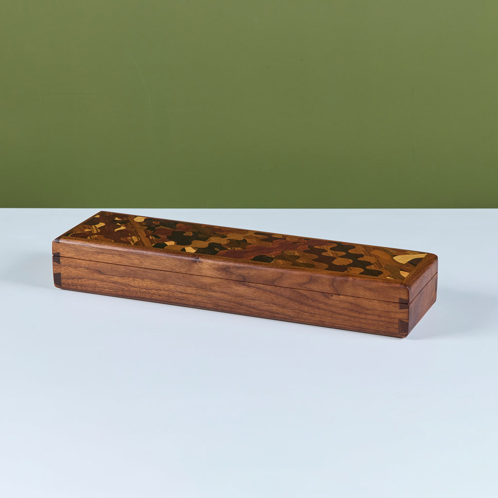 Terry Hansen Exotic Woods Hinged Box – DEN