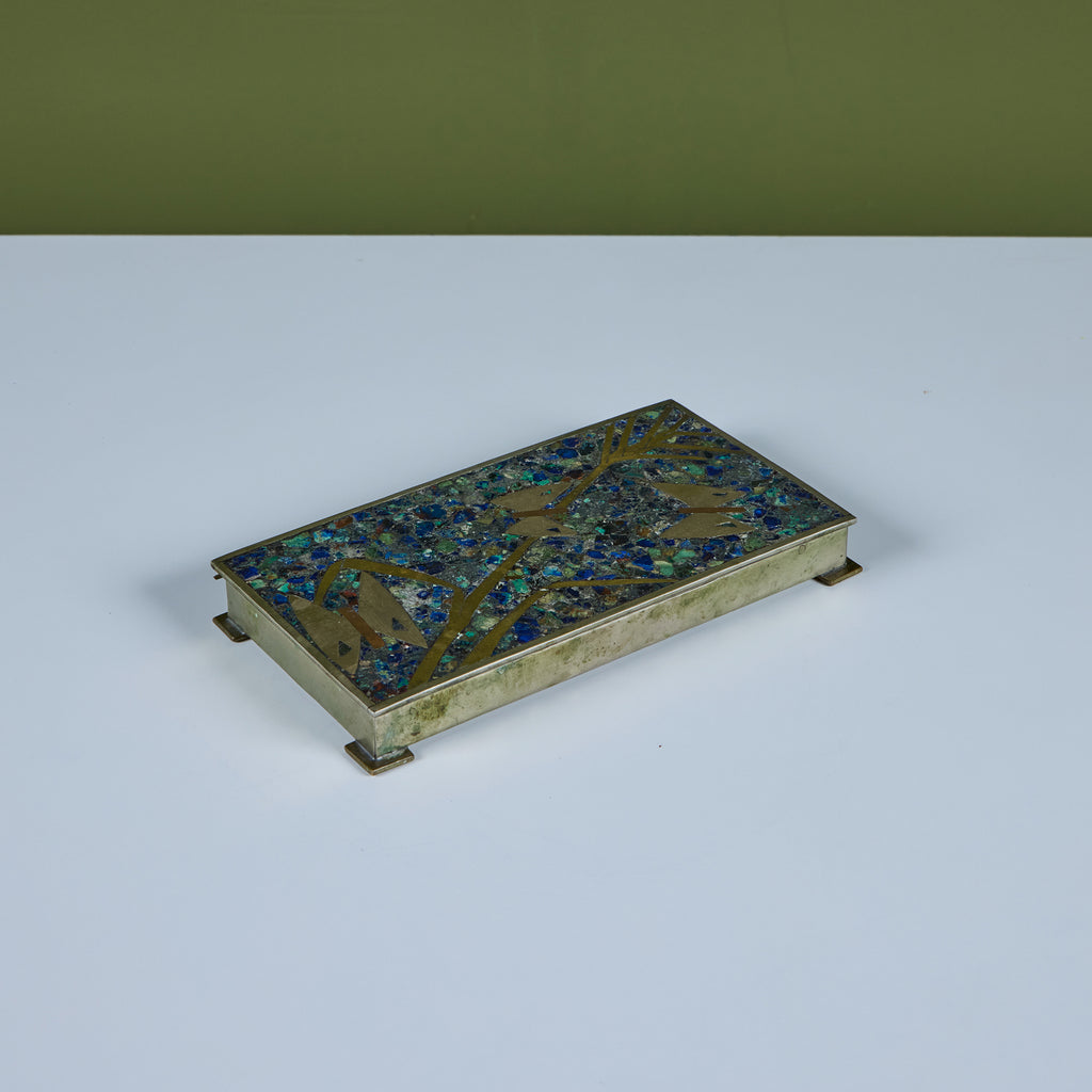 Los Castillo Mixed Metal Cigarette Box – DEN