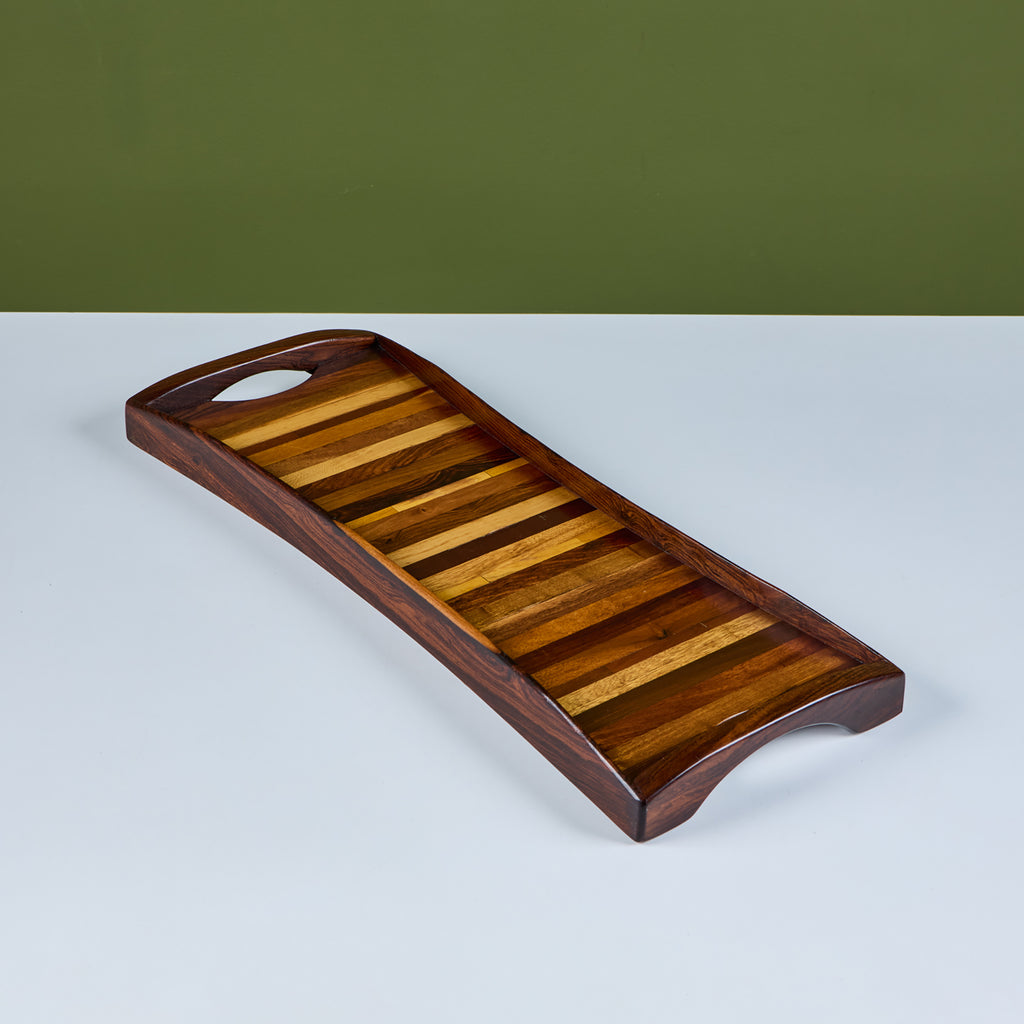 Don Shoemaker Rectangular Cocobolo Tray for Señal – DEN