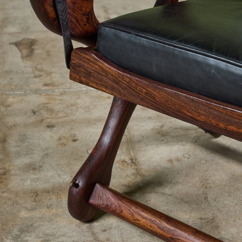 Don Shoemaker Rosewood Swinger Lounge Chair – DEN