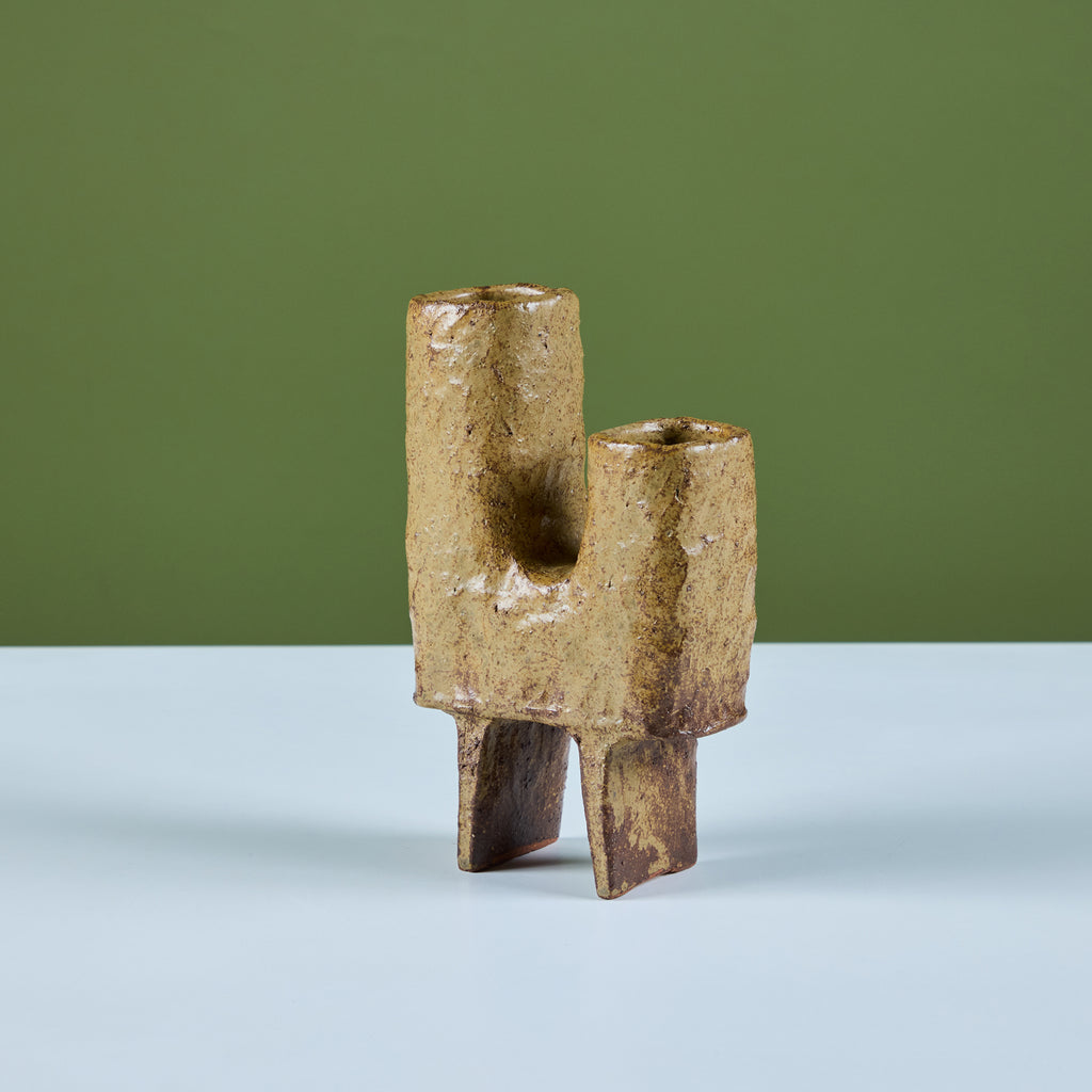 Studio Ceramic Ikebana Vase – DEN