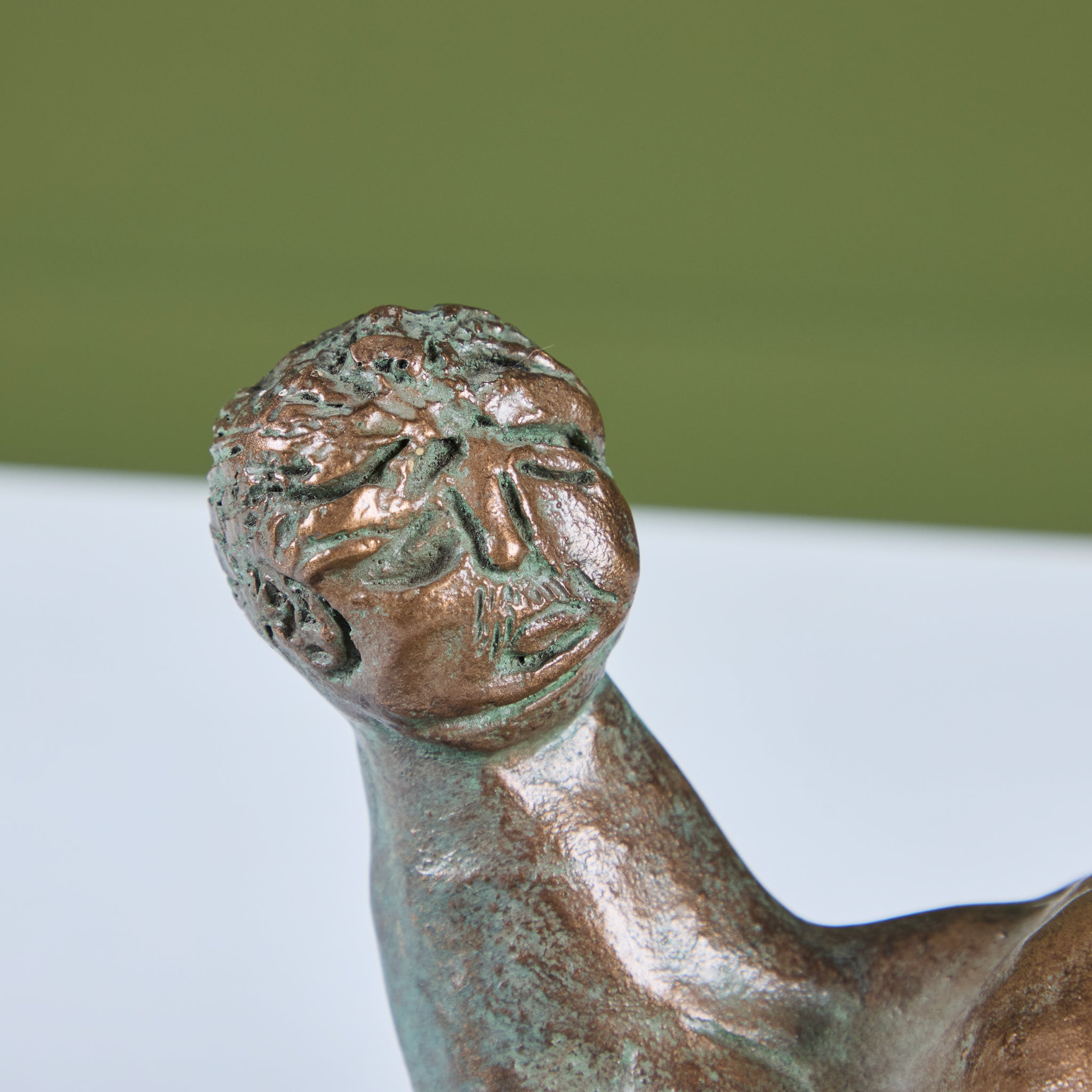 Plaster Sculpture of Woman – DEN