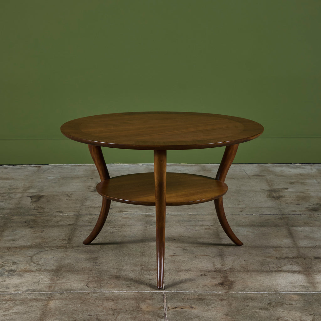 T.H. Robsjohn Gibbings for Widdicomb Sabre Leg Side Table – DEN