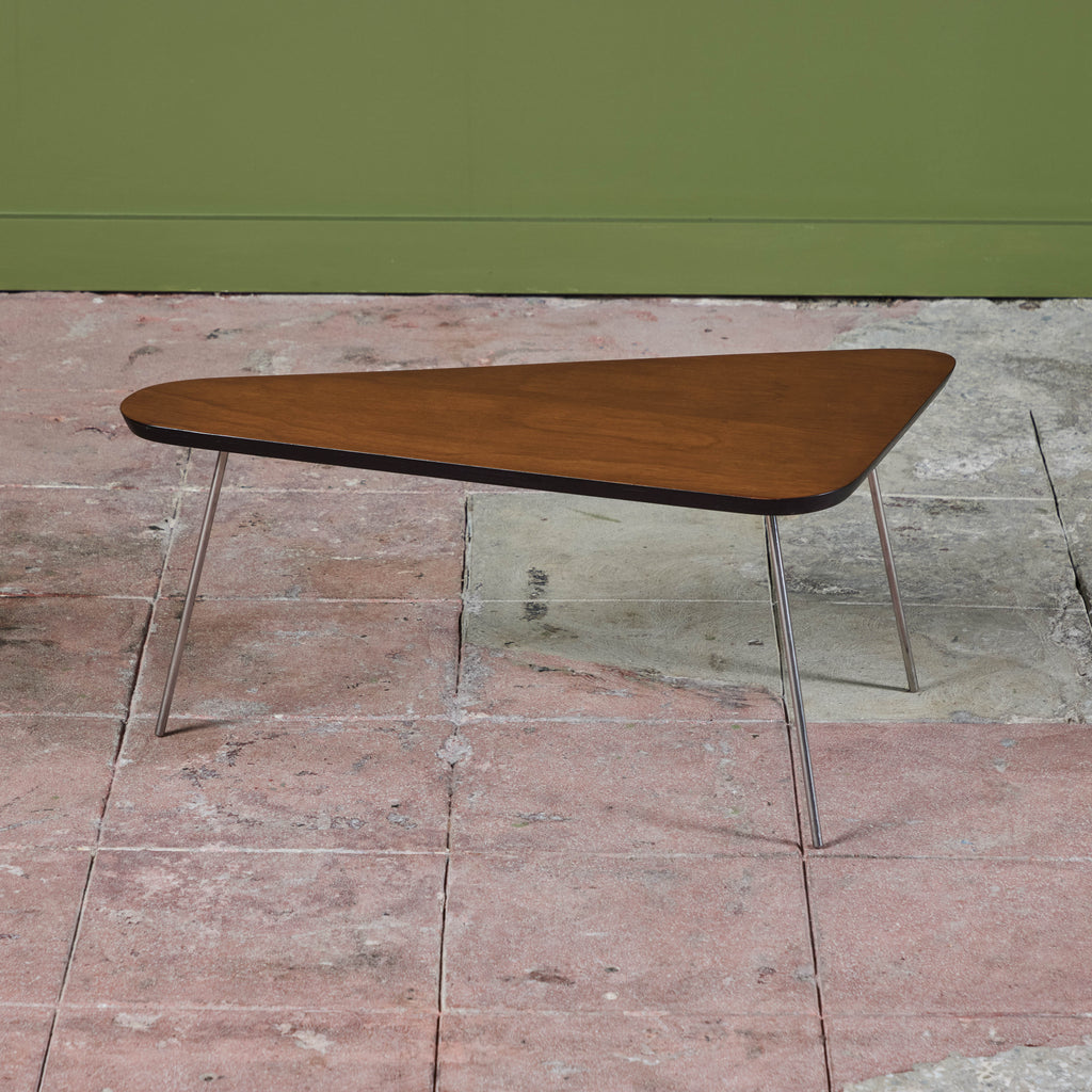 Joseph Carreiro Triangular Tripod Side Table for Pine and Barker – DEN