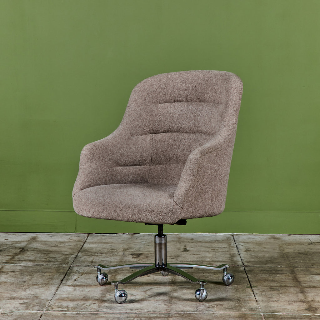 Ward Bennett Upholstered Desk Chair for Brickel Associates – DEN
