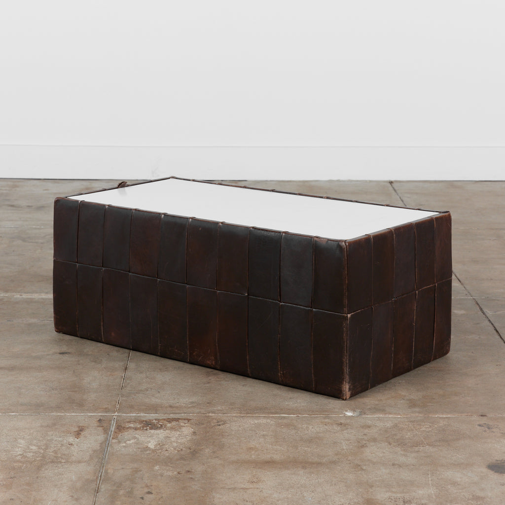 De Sede Patchwork Leather Storage Cube/Coffee Table – DEN