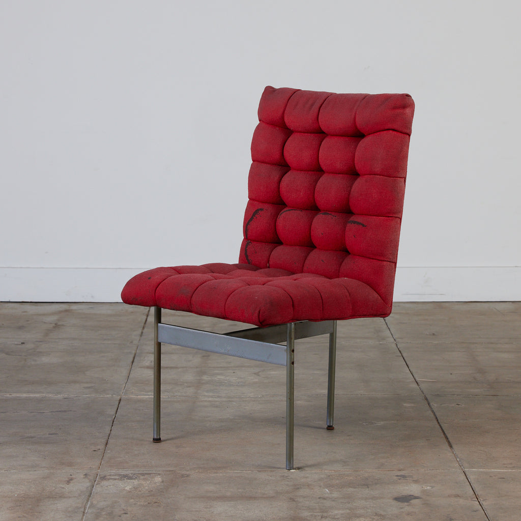 Upholstered Tripod Base Chair by Laverne – DEN